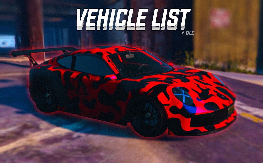 [UPDATED] Vanilla & DLC Vehicles [Diamond Casino, Cayo Perico, Los ...