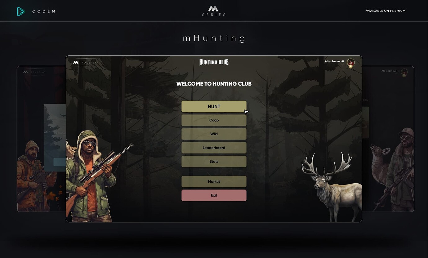 CodeM mHunting ( Advanced Hunting System ) - FiveM Releases - Cfx.re ...