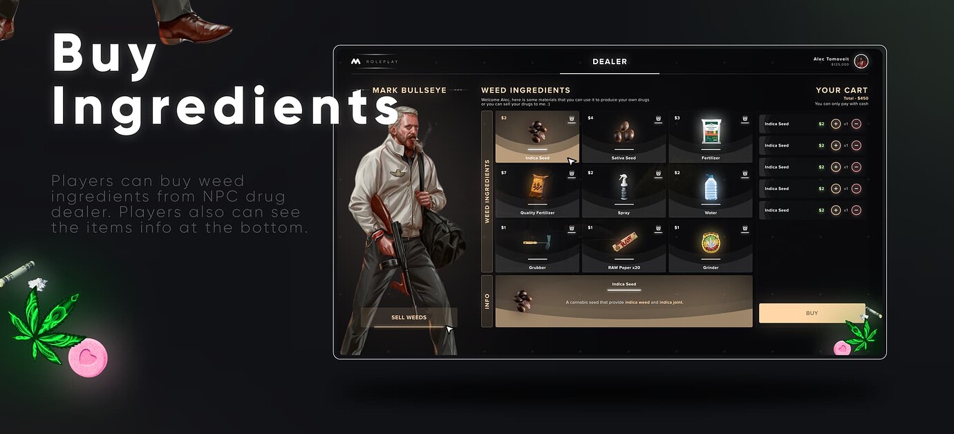 CodeM mWeed ( Advanced Weed System ) - FiveM Releases - Cfx.re Community