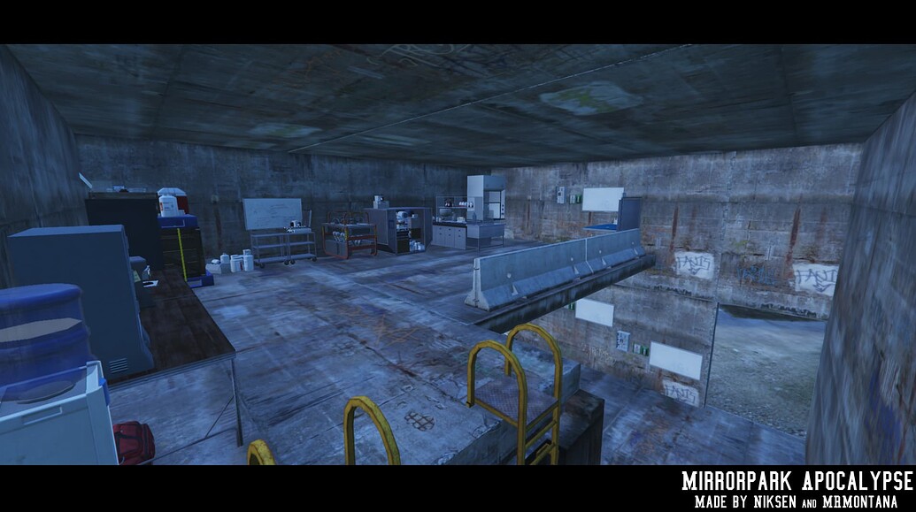 Mirror Park Safezone / Military HQ Apocalypse MAP - FiveM Releases ...
