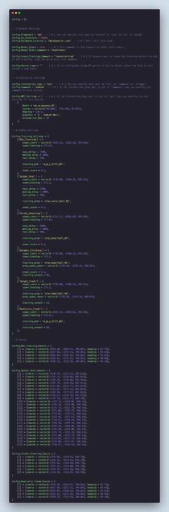 Thug Aimlab V2 (Advanced Aim Training System + Maps) [QBCore] [ESX ...