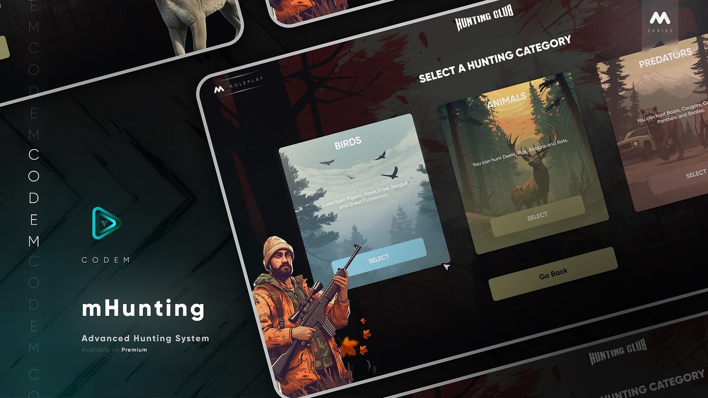 CodeM mHunting ( Advanced Hunting System ) - FiveM Releases - Cfx.re ...