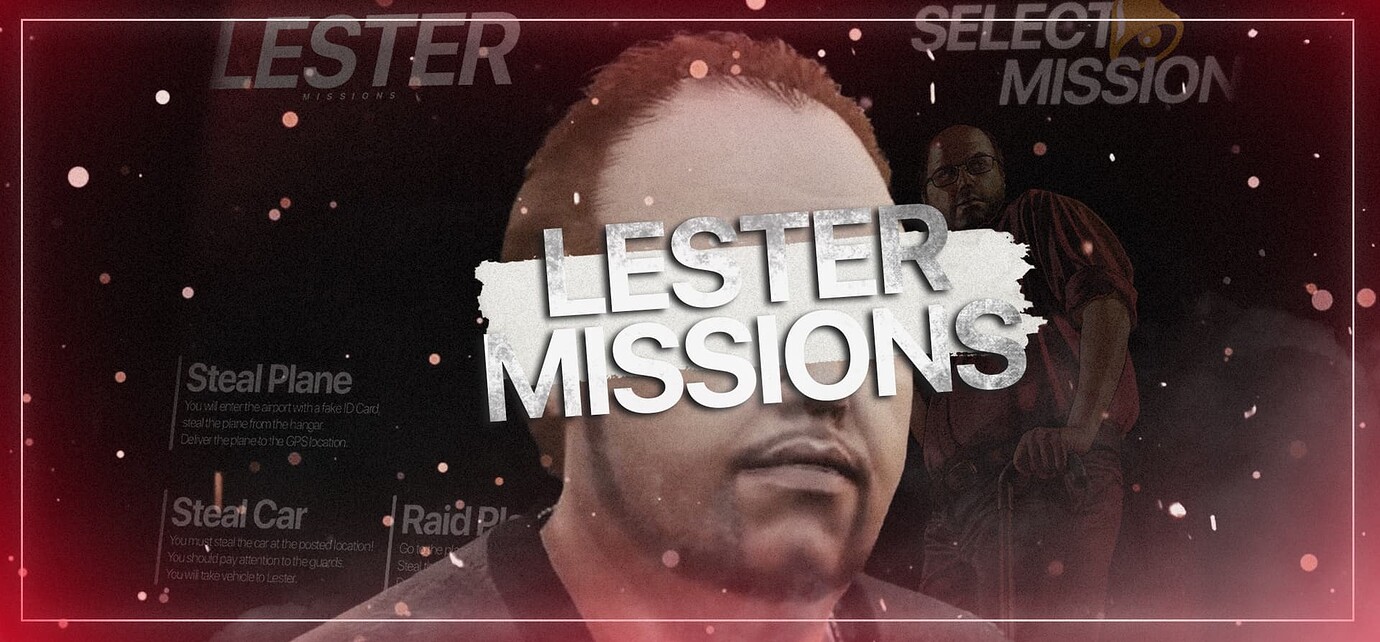 [PAID][ESX/QB] Lester Mission & Heists - FiveM Releases - Cfx.re Community
