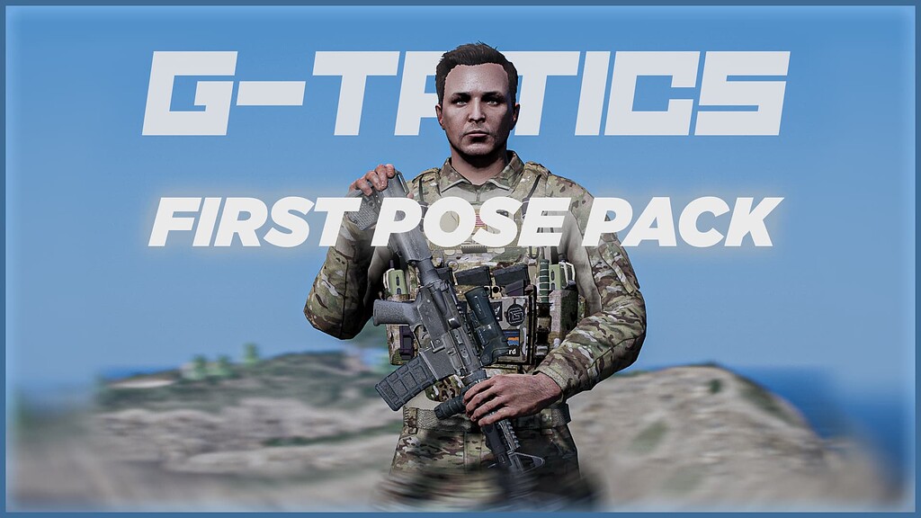 [PAID] First Pose Pack - Military Emote Pack | G-Tatics - FiveM ...