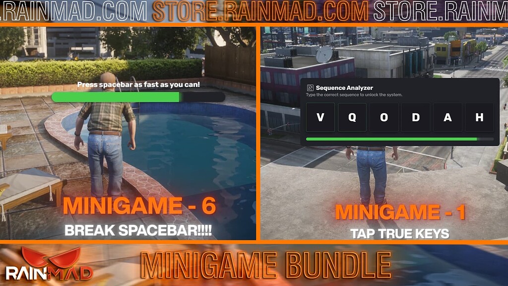Minigame Bundle (16 Minigame) - FiveM Releases - Cfx.re Community