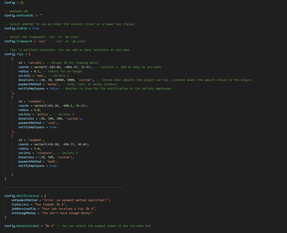 [ESX/QB] FiveM - Tipping System For Jobs - FiveM Releases - Cfx.re ...
