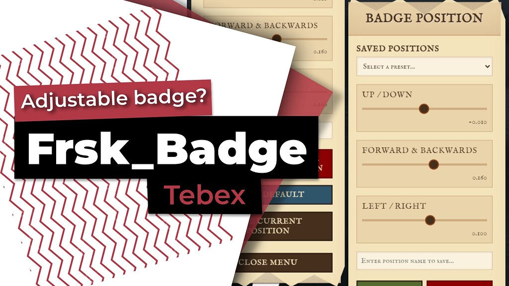 Frsk_Police Adjustable Badges - RedM Releases - Cfx.re Community