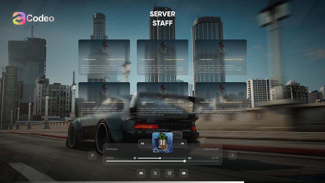 [STANDALONE] Codeo LoadingScreen - FiveM Releases - Cfx.re Community