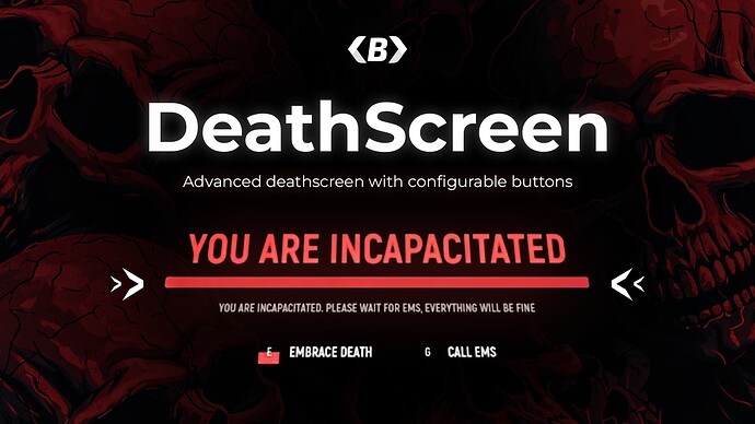 [PAID][ESX][QBCORE] Bablo Death Screen - FiveM Releases - Cfx.re Community