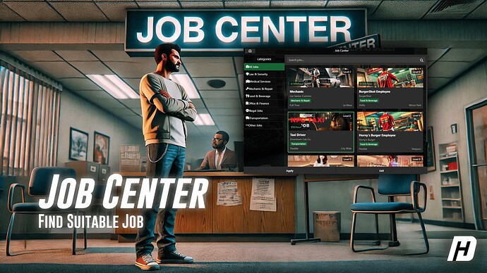 Simple Looking Job Center - FiveM Releases - Cfx.re Community