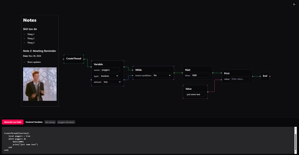 Lua Node based scripting | Visual scripting - Discussion - Cfx.re Community