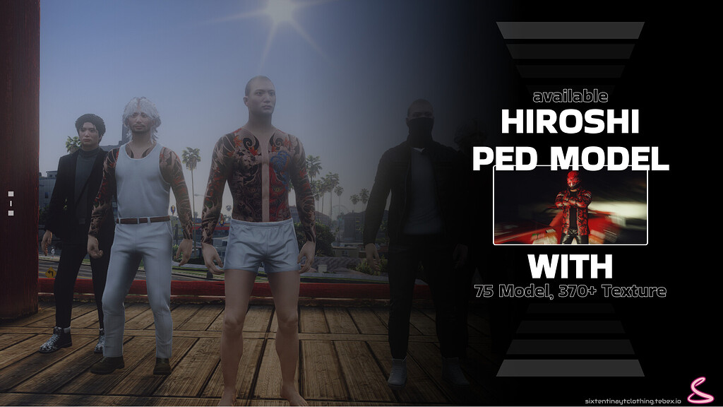 HIROSHI PED [OS] [35%off] (Update) - FiveM Releases - Cfx.re Community