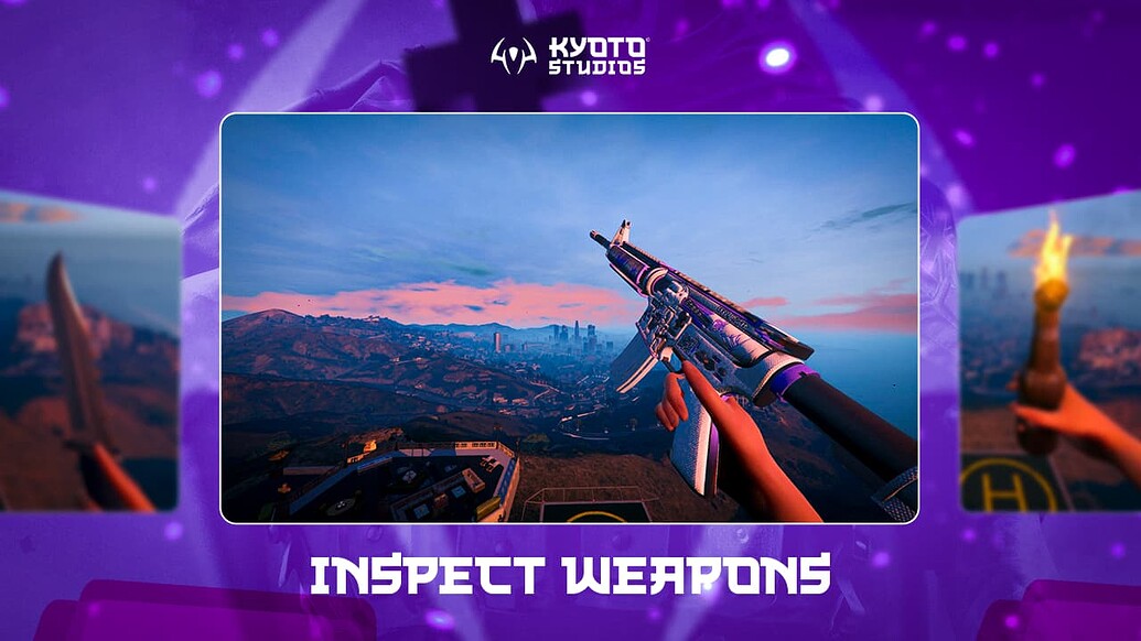 [PAID] [StandAlone] Inspection Weapons - Kyoto Studios - FiveM Releases ...
