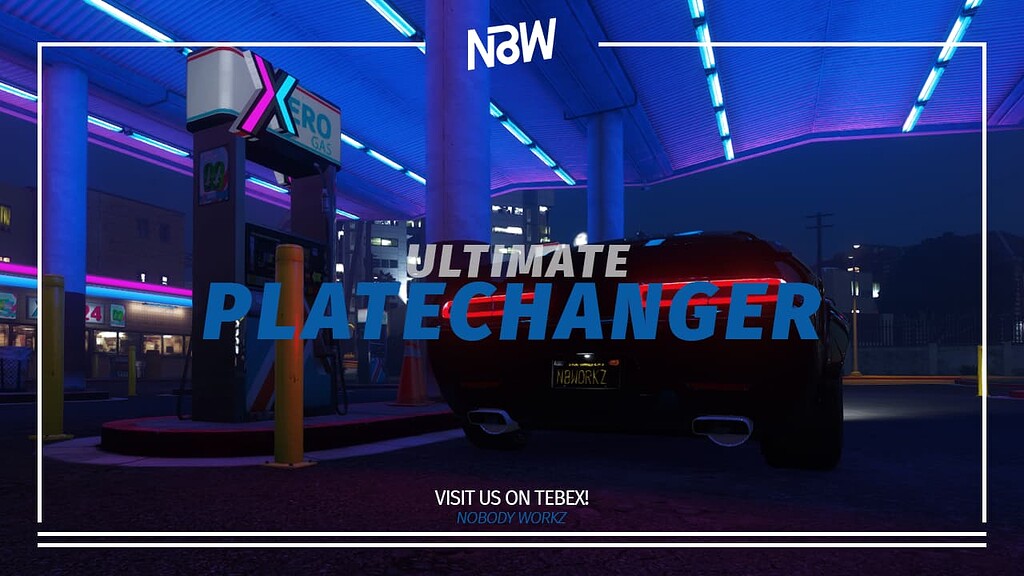 [PAID] [ESX] Ultimate Platechanger - FiveM Releases - Cfx.re Community