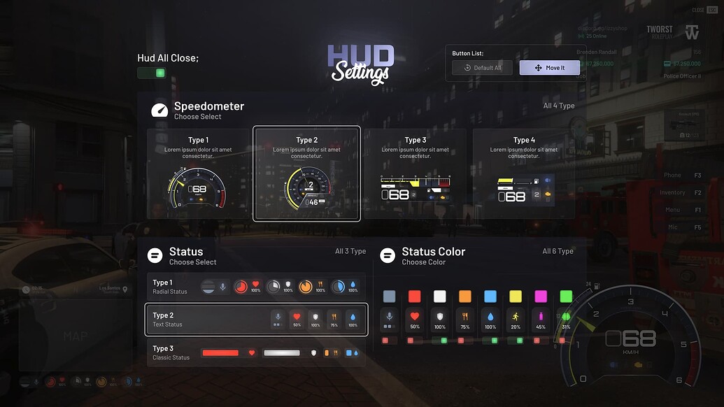 Advanced HUD Izzy Shop [ESX / QB CORE] - FiveM Releases - Cfx.re Community