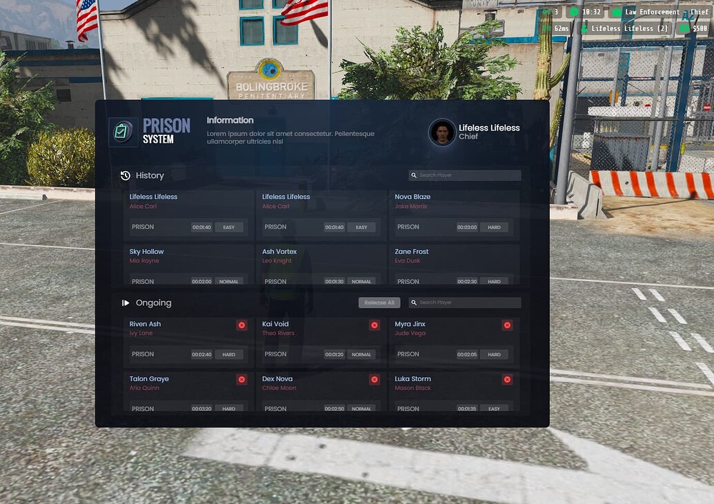 [SAVANA] Prison (Jail System) [QB/ESX/QBOX] - FiveM Releases - Cfx.re ...