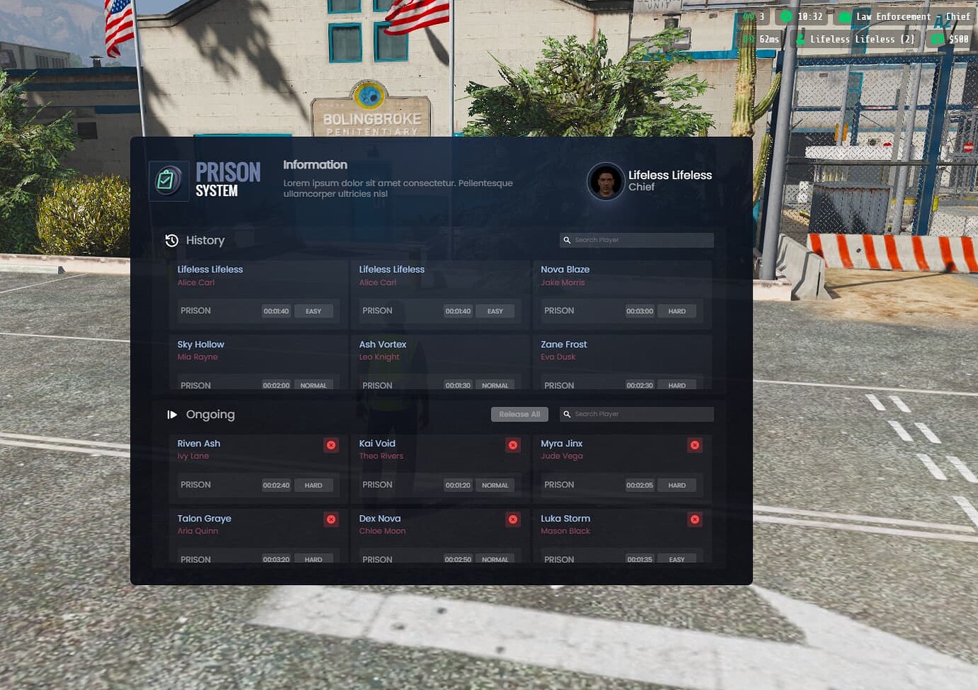 [SAVANA] Prison (Jail System) [QB/ESX/QBOX] - FiveM Releases - Cfx.re ...