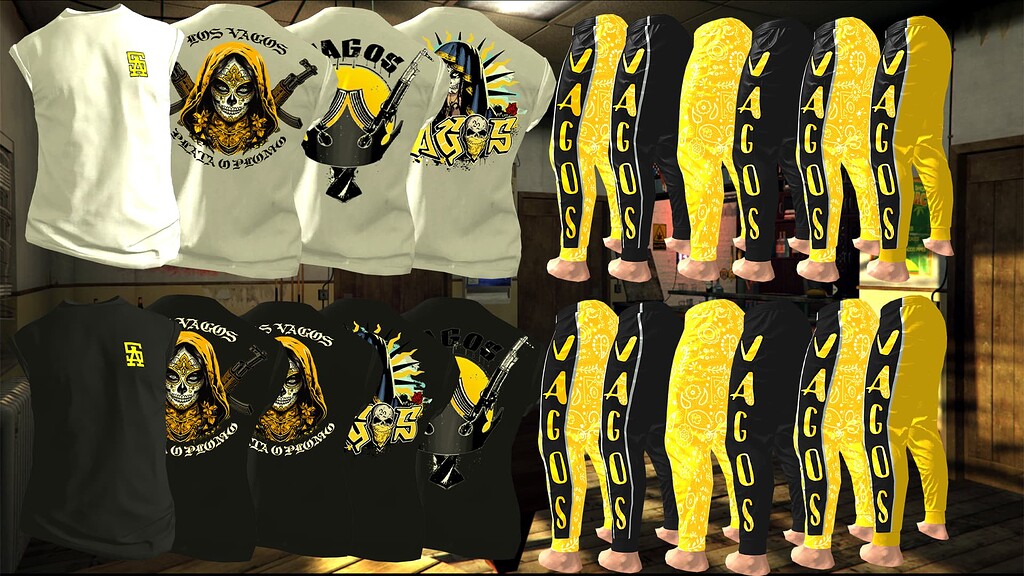 Vagos Vest for Male and Female [Lore Friendly] - FiveM Releases - Cfx ...