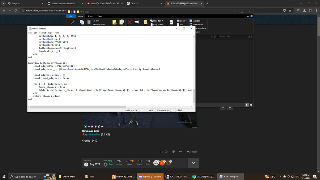 [RELEASE][FREE][QBcore] Show Player ID - Page 2 - FiveM Releases - Cfx ...