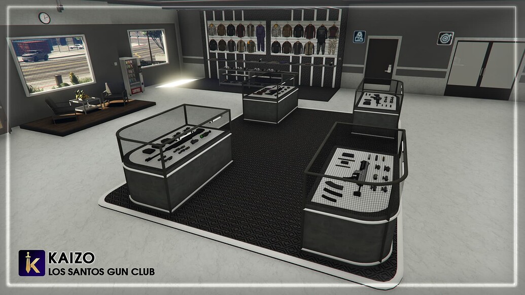 KAIZO GUN SHOP MLO V1 - Premium 4-Room Interior & Exterior Redesign ...