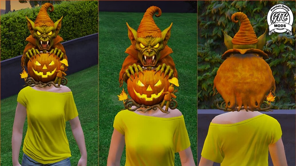 🎃 Pumpkin Goblin Halloween Mask for FiveM ( Male & Female ) - FiveM ...