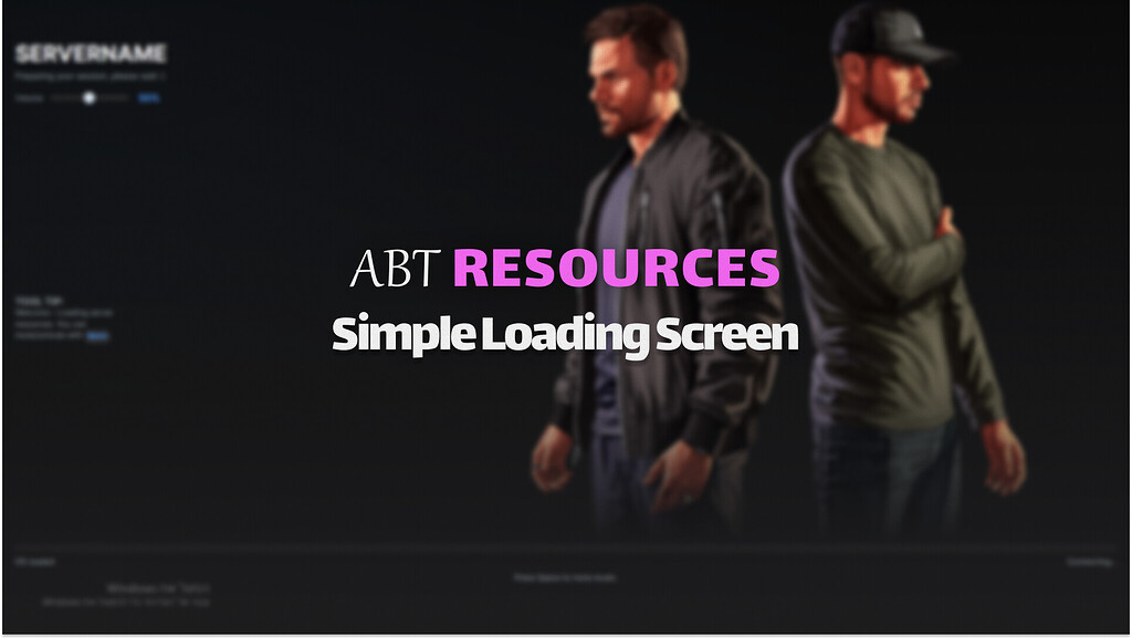 [FREE] [RELEASE] Simple Loading Screen - FiveM Releases - Cfx.re Community
