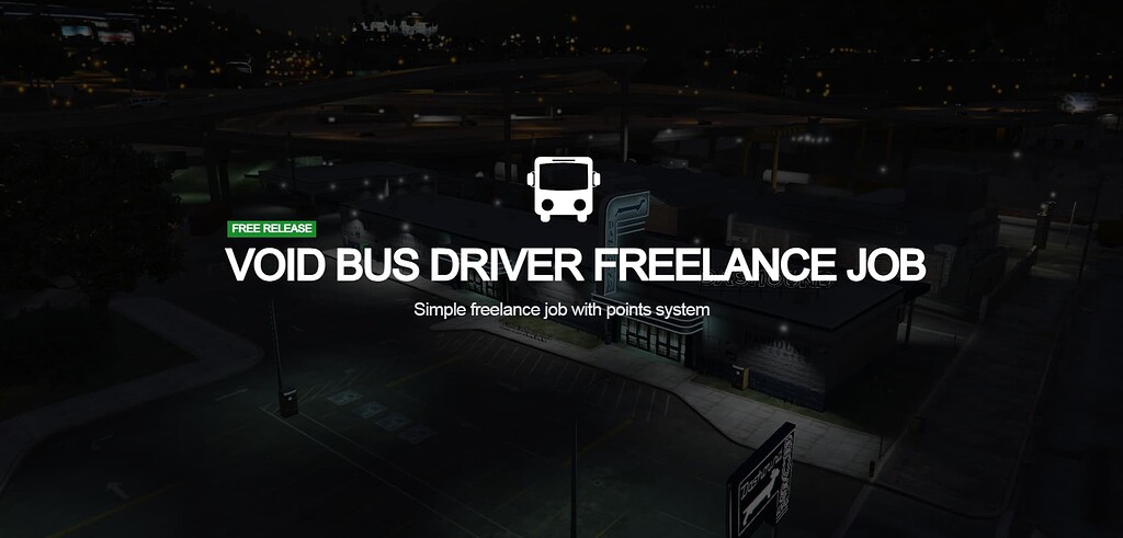 [free] [esx] 🚌 void bus driver freelance job - FiveM Releases - Cfx.re Community