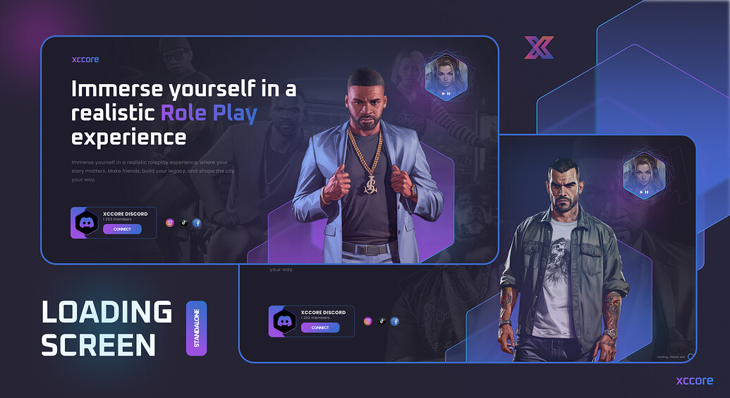 [PAID] Modern Loading Screen [Standalone] - FiveM Releases - Cfx.re ...