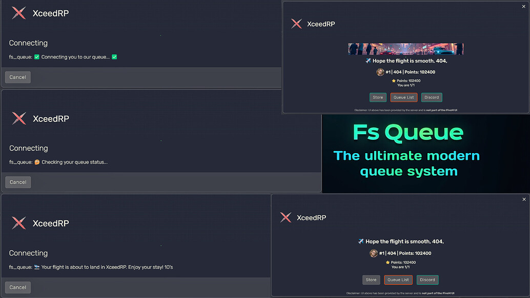 Four Scripts | FS_Queue system - FiveM Releases - Cfx.re Community