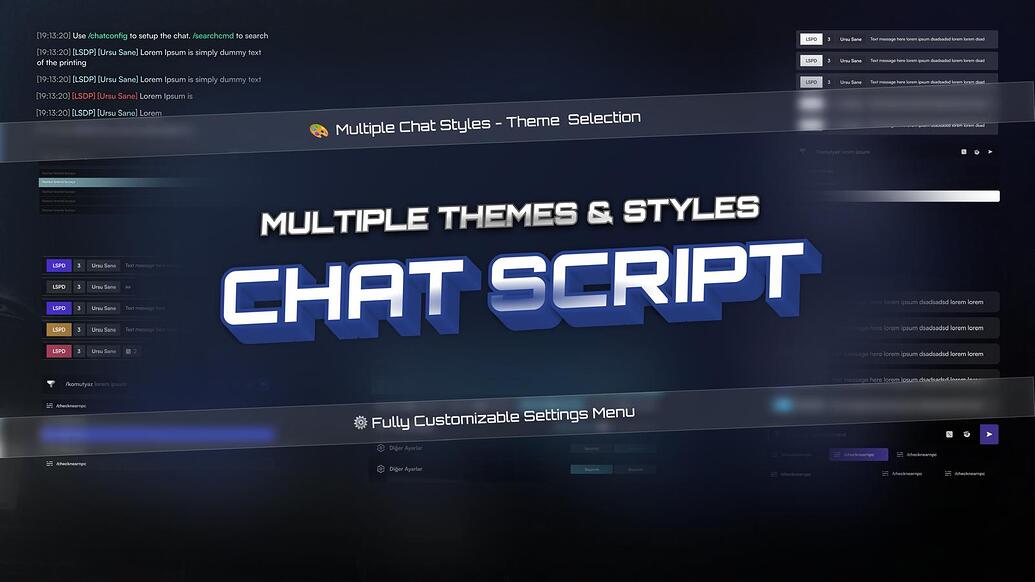 Dusa Chat (chat theme) - 7 Different & SAMP Inspired Themes - FiveM Search
