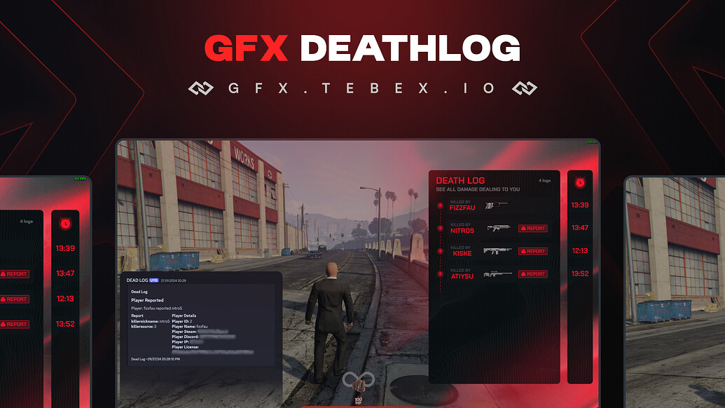 GFX PVP Deathlog Script - FiveM Releases - Cfx.re Community