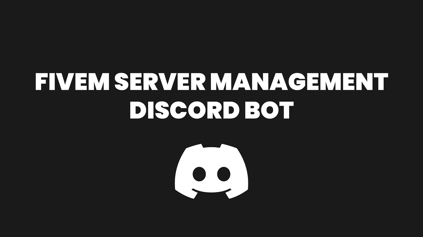 [ESX | QB | QBOX] FiveM Server Management Discord Bot - FiveM Releases - Cfx.re Community