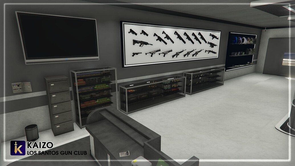 KAIZO GUN SHOP MLO V1 - Premium 4-Room Interior & Exterior Redesign ...