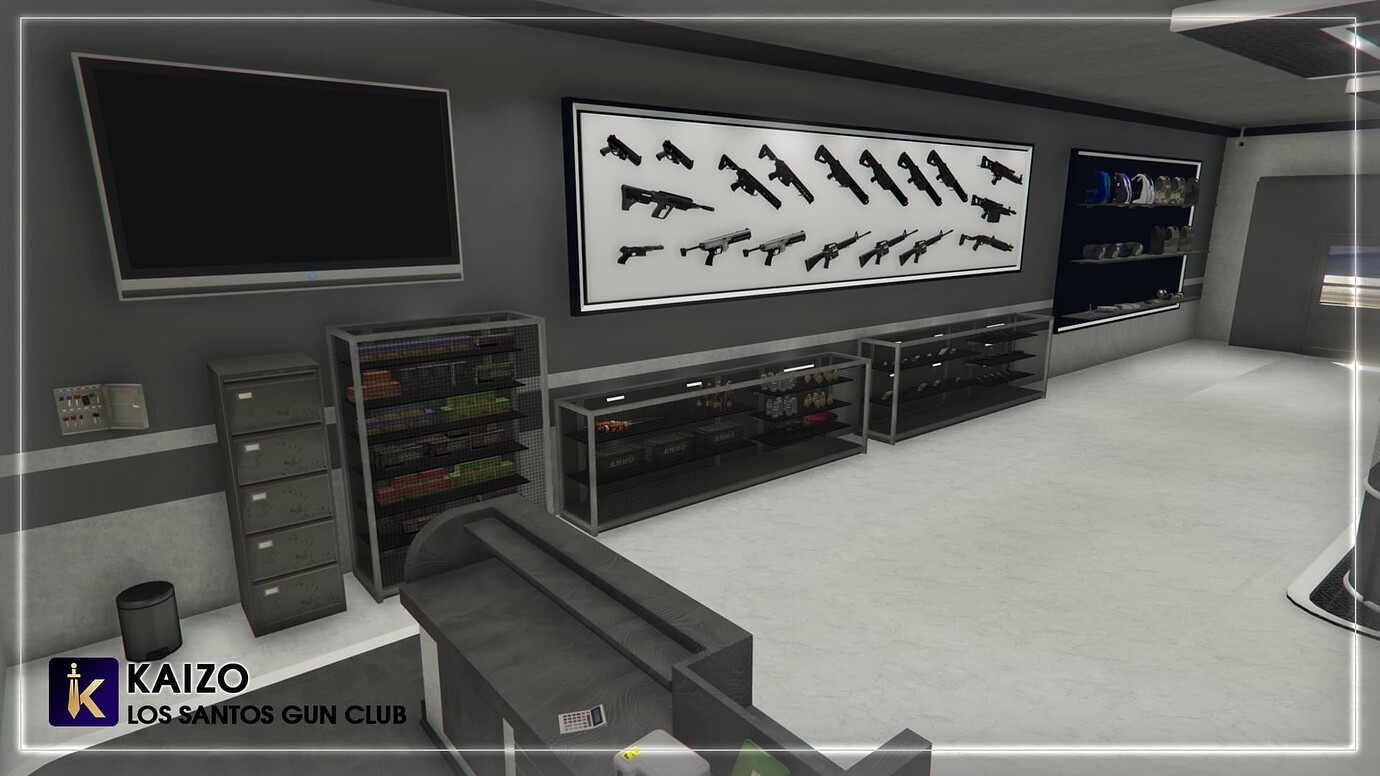 KAIZO GUN SHOP MLO V1 - Premium 4-Room Interior & Exterior Redesign - FiveM Releases - Cfx.re ...