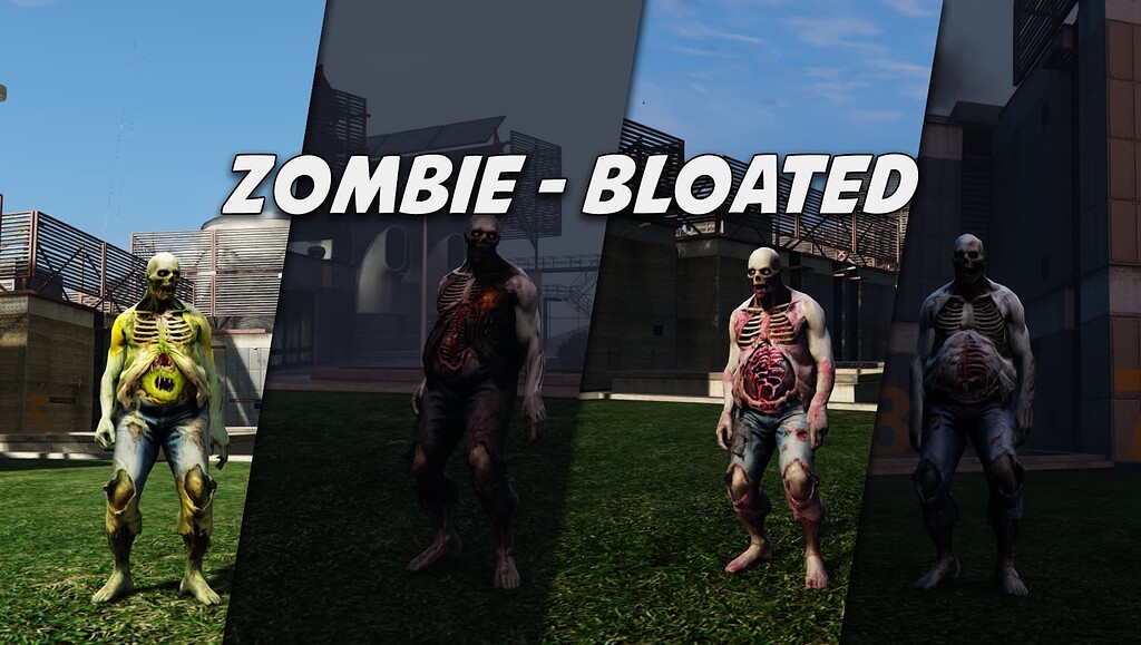 Bloated Zombie - Addon Zombie Ped - FiveM Releases - Cfx.re Community