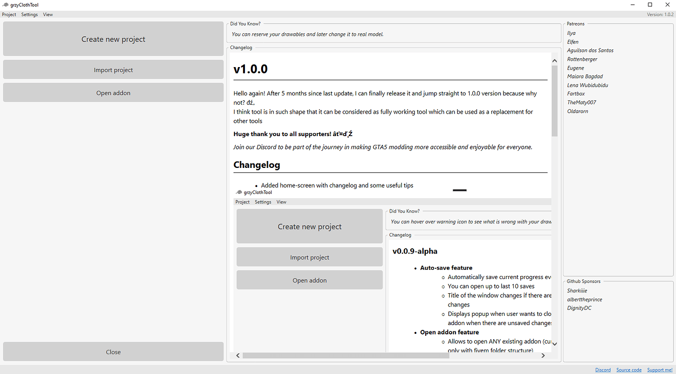 grzyClothTool - create and manage GTA5 addon clothing packs - FiveM ...