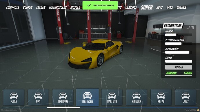 Golden | Vehicle Shop (QBCore) - FiveM Releases - Cfx.re Community