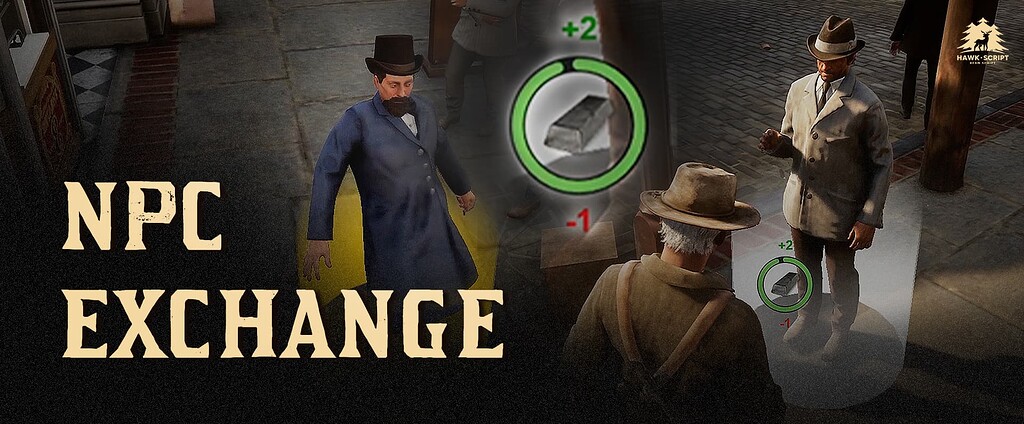 Hawk Npc Exchange - RedM Releases - Cfx.re Community