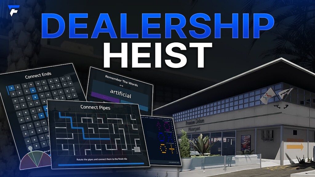 [ESX/QB] Dealership Heist (Prodigy Inspired) - FiveM Releases - Cfx.re ...
