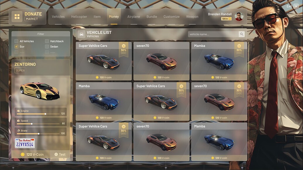 [QB/ESX] VIP System Version 2 (Bundle, Vehicle, Helicopter, Weapon ...