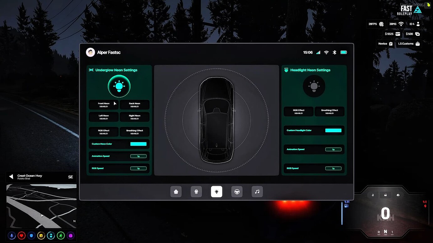 Fast Scripts Advanced Car Control [ESX / QB / QBox] - FiveM Releases ...