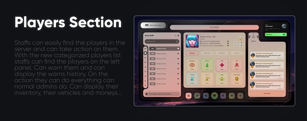 CodeM mStaff Remake | ESX - QB | ( Advanced Staff System ) - FiveM ...