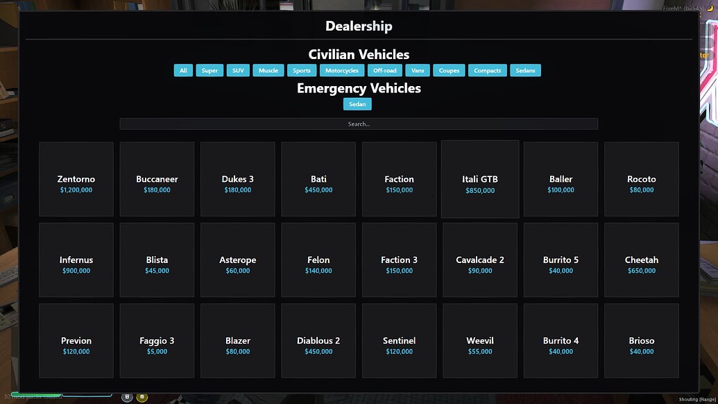 [FREE] Dealership [vRP, ESX] - FiveM Releases - Cfx.re Community