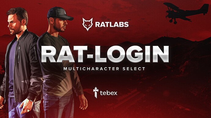 [QBCore] RAT-LOGIN - A Multicharacter Selection Script for FiveM - FiveM Releases - Cfx.re Community