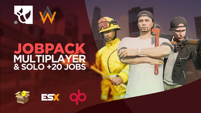 Legal jobpack +20 job - FiveM Releases - Cfx.re Community