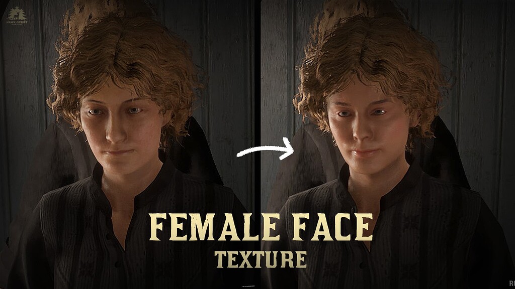 Female Face Texture - RedM Releases - Cfx.re Community