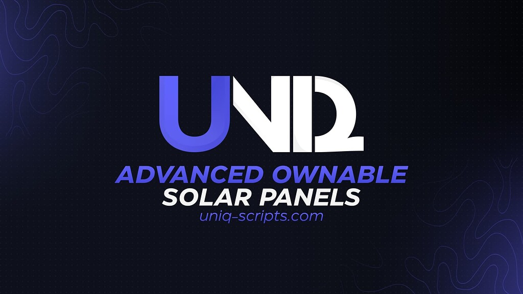 [Paid] Advanced Ownable Solar Panels [ESX/QB/QBOX] - FiveM Releases ...