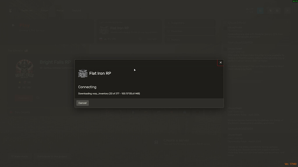 The launcher RedM freezes without error - RedM Client Support - Cfx.re ...