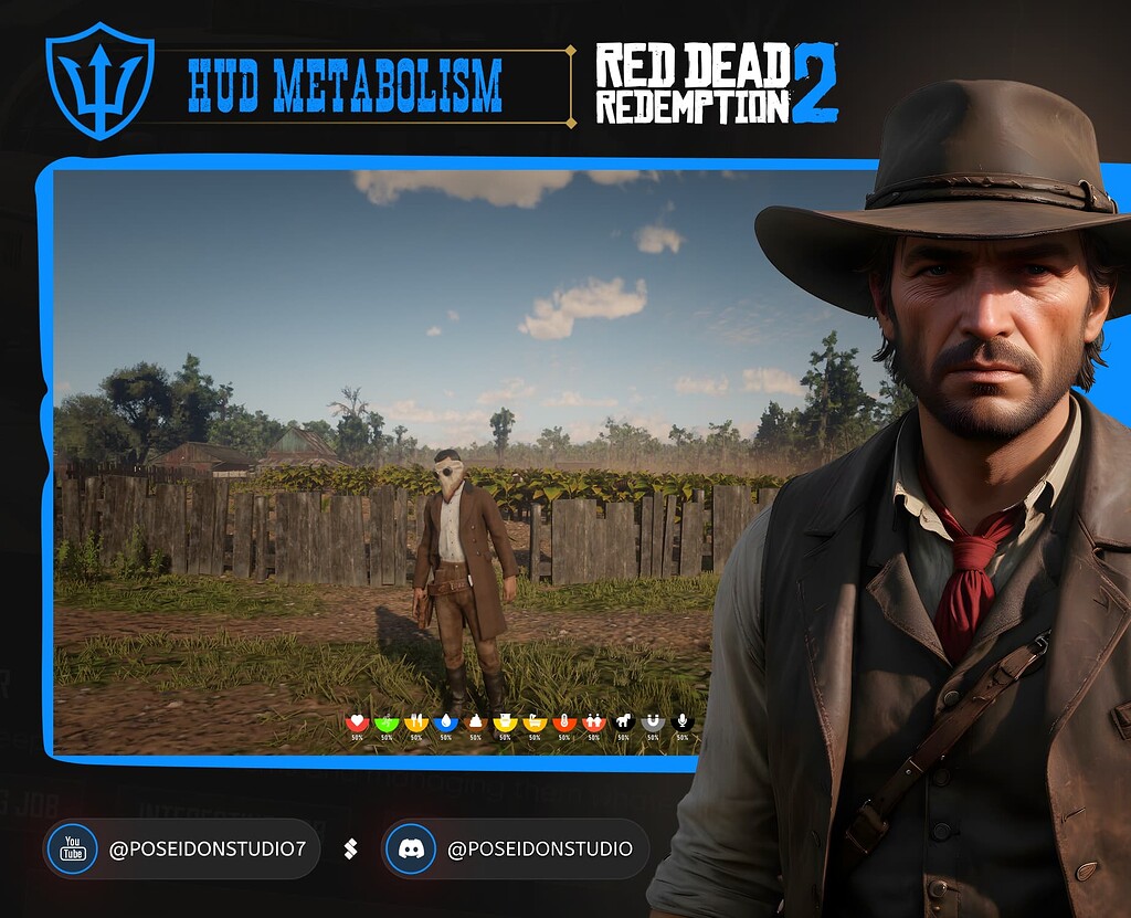 [STANDALONE] REDM | HUD & METABOLISM (POS-Metabolism) - RedM Releases ...