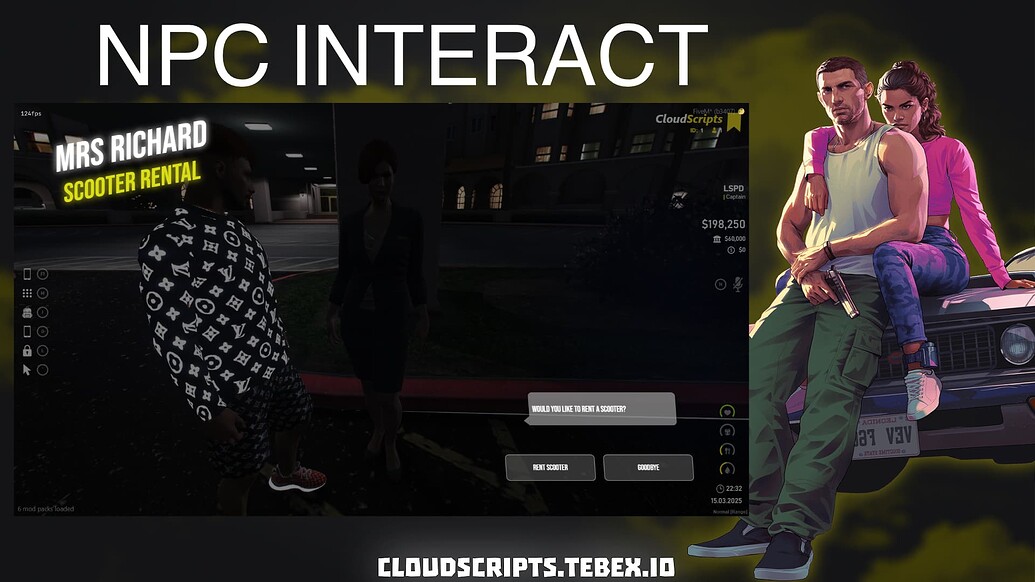 [PAID ] NPC INTERACT - CLOUDSCRIPTS - STANDALONE - FiveM Releases - Cfx ...